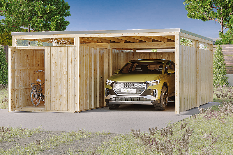 Carport bois CIRON C1.3 - Chalet PRO